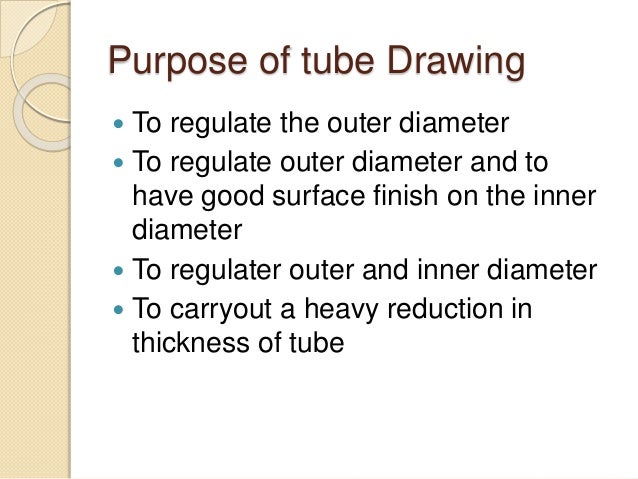 Drawing Processes in Manufacturing