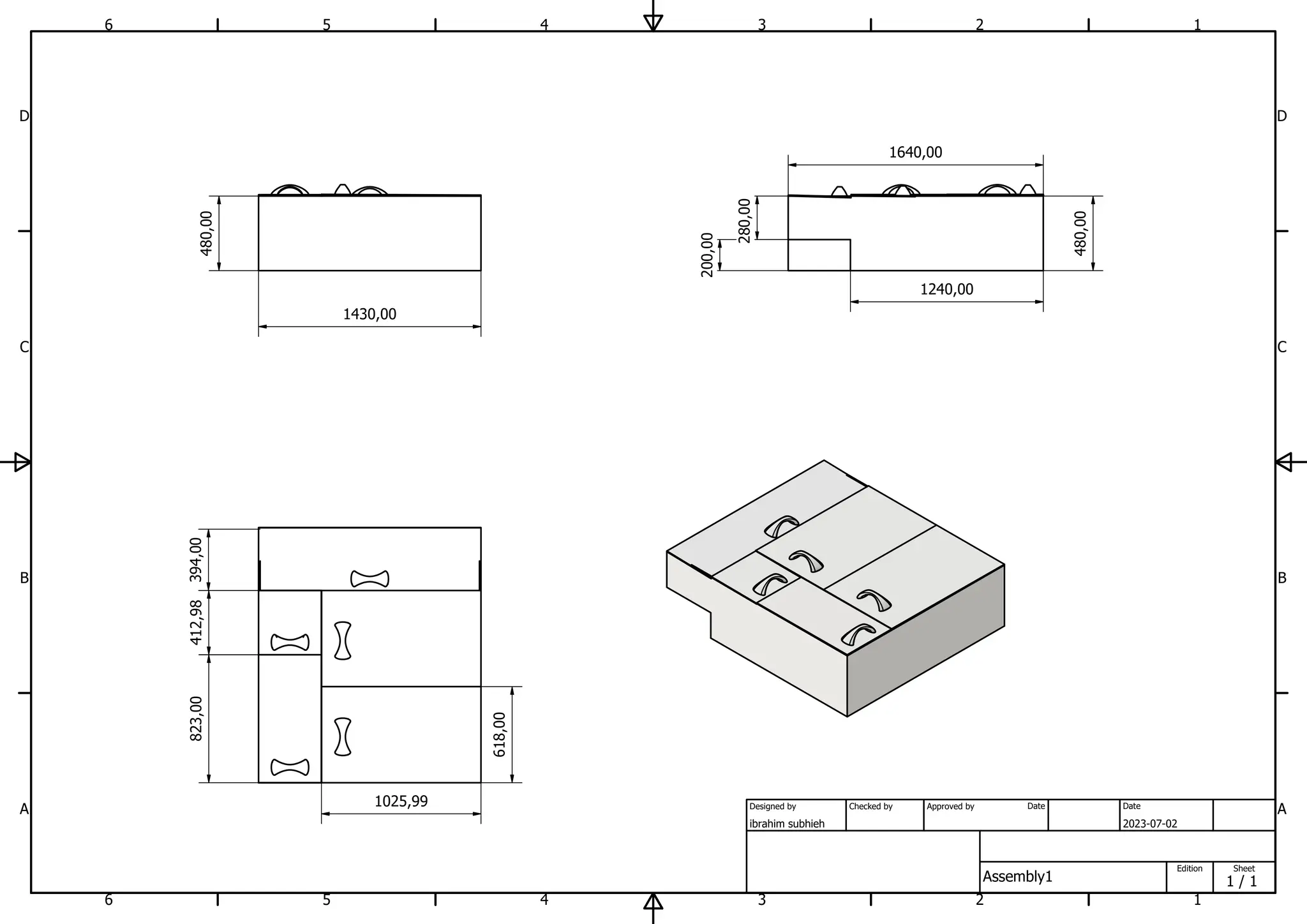 desain gambar box truck, ukuran box truck | PDF