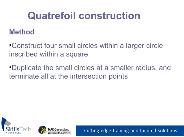 Drawing A Quatrefoil | PPT