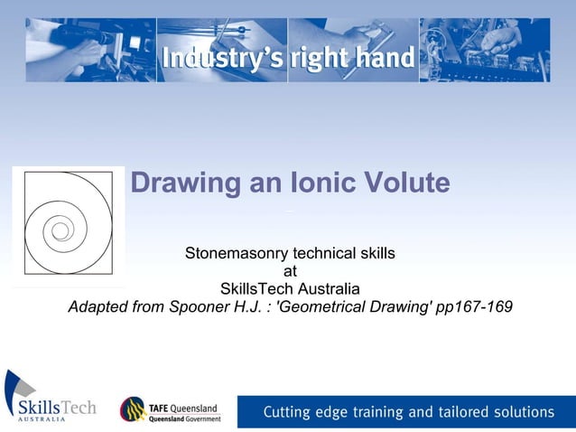 Drawing An Ionic Volute | PPT