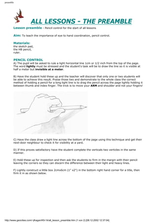 Drawing e-book - learn how to draw - drawing lessons (from the john ...
