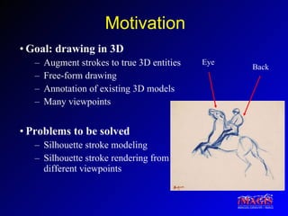 Drawing For Illustration And Annotation In 3D | PPT