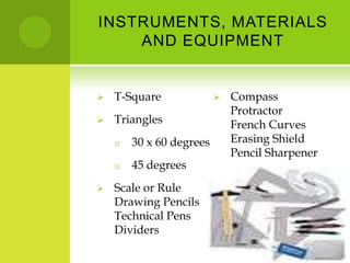 Technical Drawing Instruments And Equipment