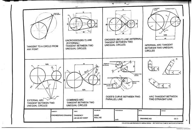 IOE Drawing I Solutions | PPT