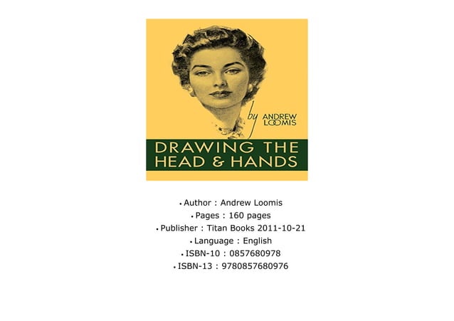 Drawing the Head and Hands | PDF