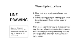 Subject-Art lesson on Drawing-the-Lines.pptx