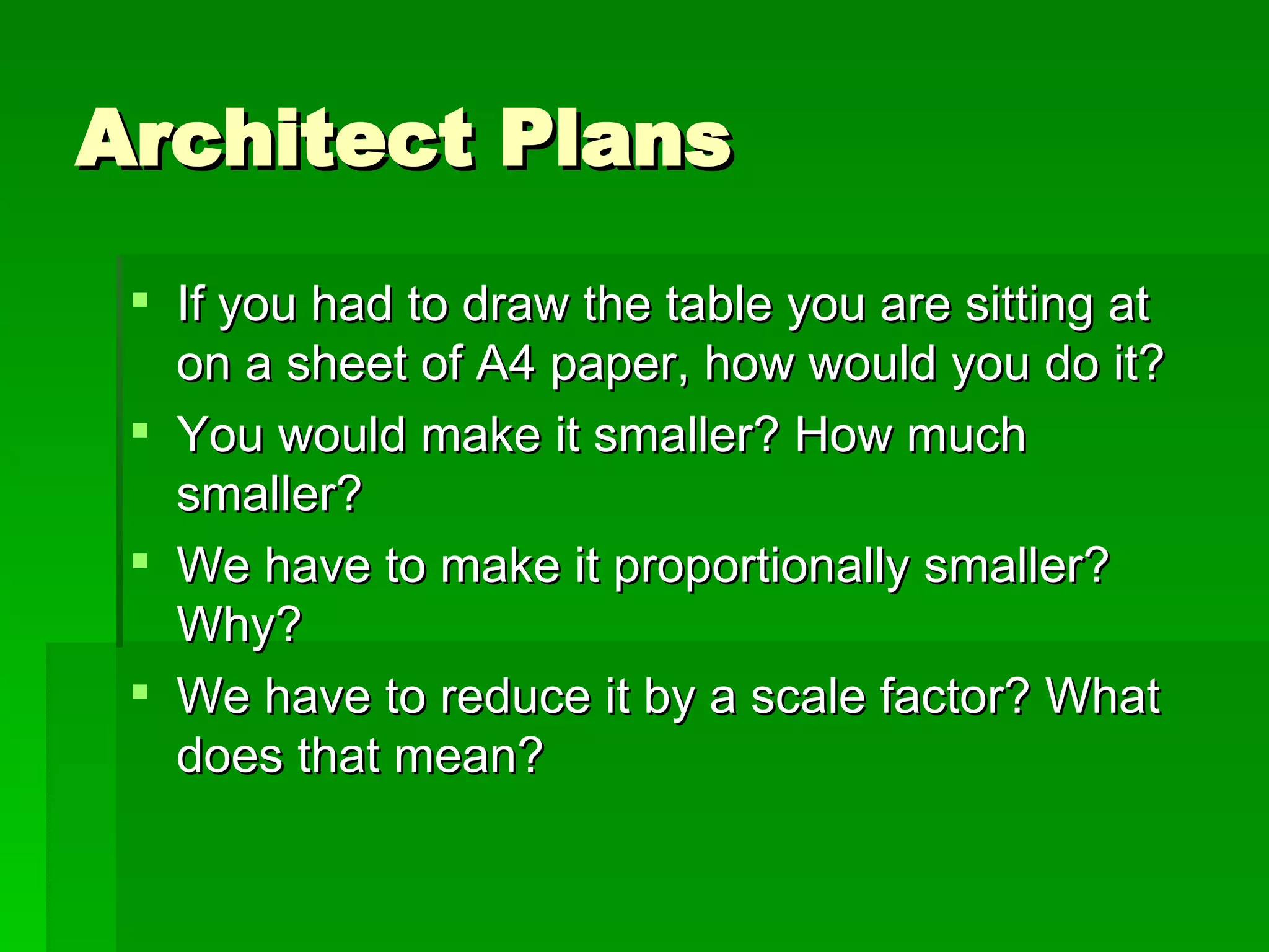 Drawing To Scale | PPT