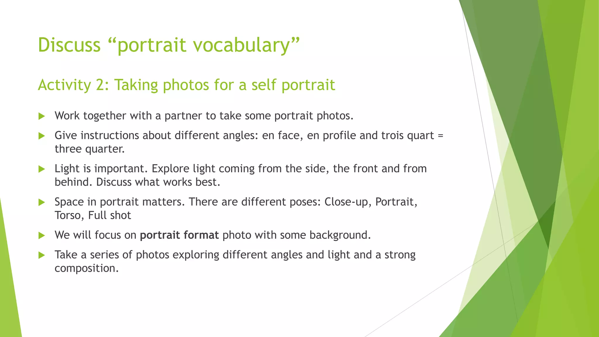 Drawing distorted self-portraits 2017 grade 6 | PPT
