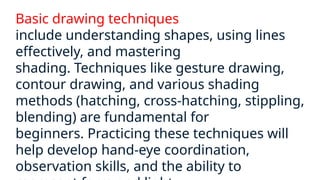 techniques in basic drawing for students 2025.pptx
