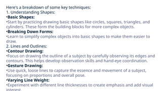 techniques in basic drawing for students 2025.pptx