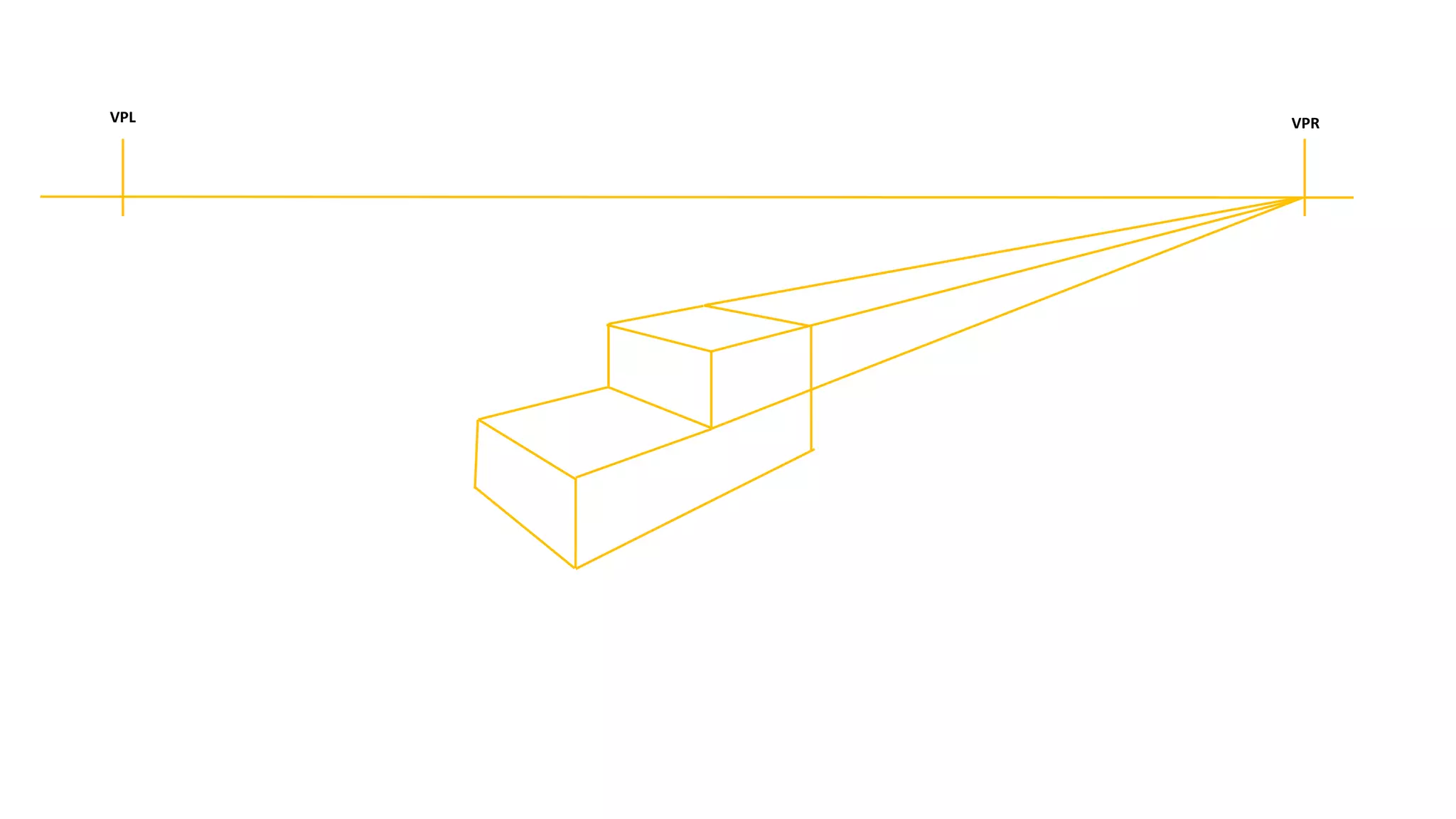 Drawing 2 point perspective - step by step guide | PPTX