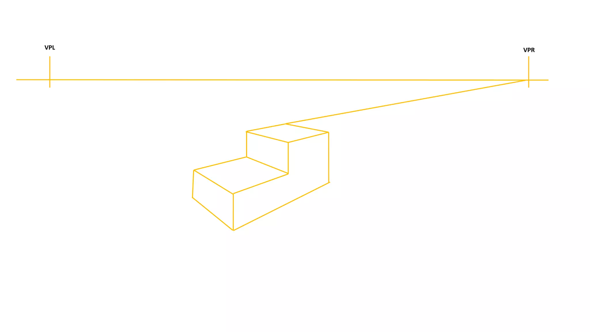 Drawing 2 point perspective - step by step guide | PPTX
