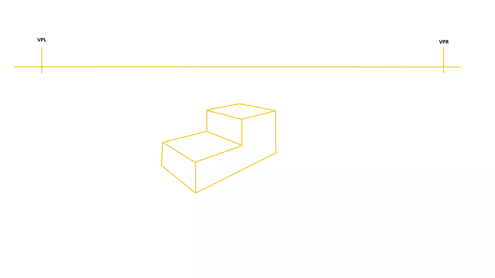 Drawing 2 point perspective - step by step guide | PPTX