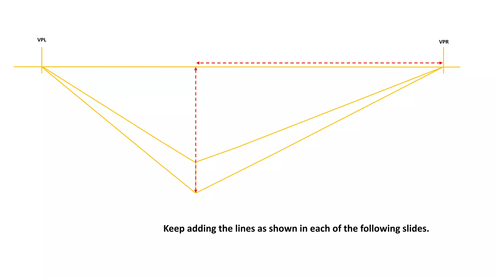 Drawing 2 point perspective - step by step guide | PPTX