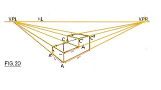 Drawing 2 point perspective - step by step guide | PPTX