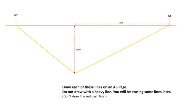 Drawing 2 point perspective - step by step guide | PPTX