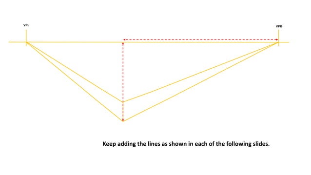 Drawing 2 point perspective - step by step guide | PPTX