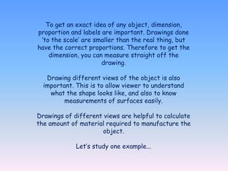 Drawing 3D Shapes To The Scale | PPTX | 3-D Graphics | Computer ...