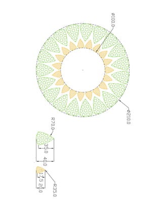 Autocad Drawing Sample 4 (Polar Array Exercise) | PDF | Fitness and ...
