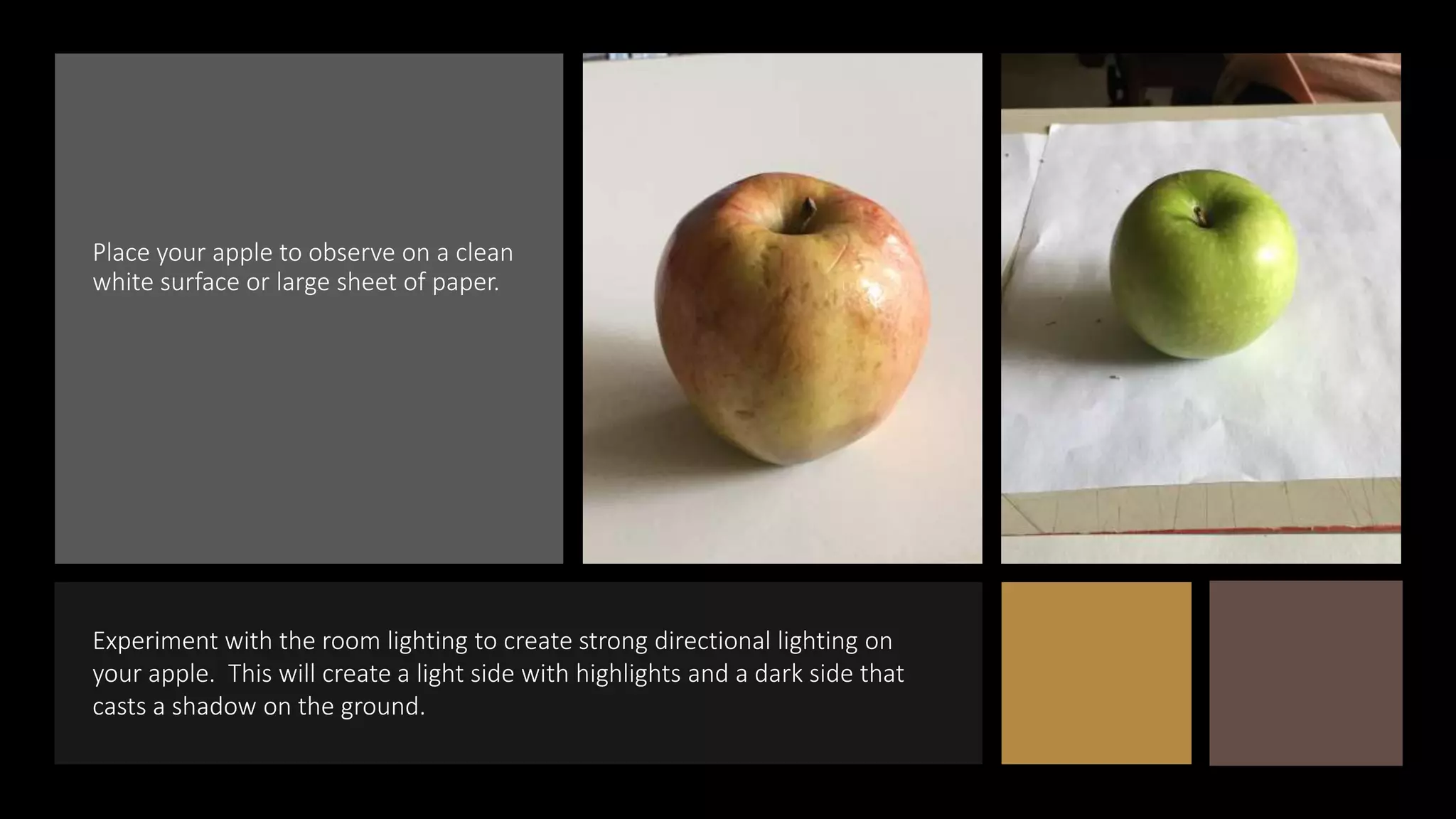 Drawing 6 apples beginning drawing | PPTX