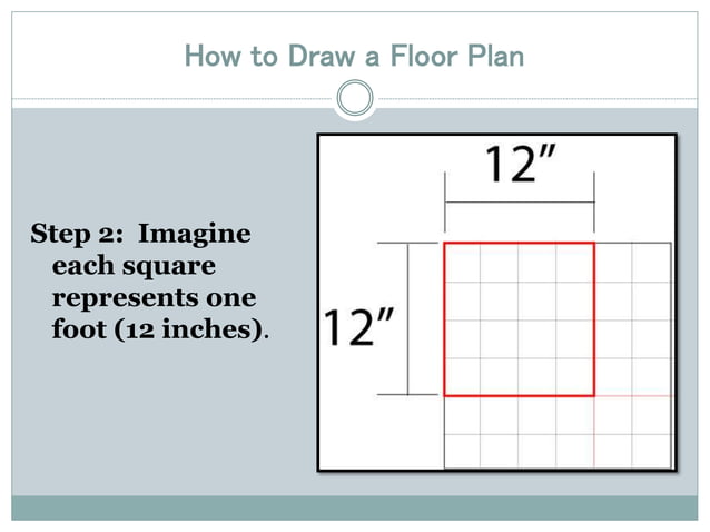 Drawing a floor plan | PPTX