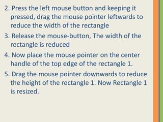 Drawing and selecting | PPT