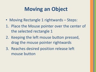 Drawing and selecting | PPT