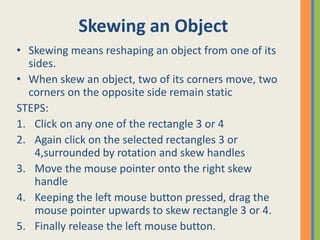 Drawing and selecting | PPT