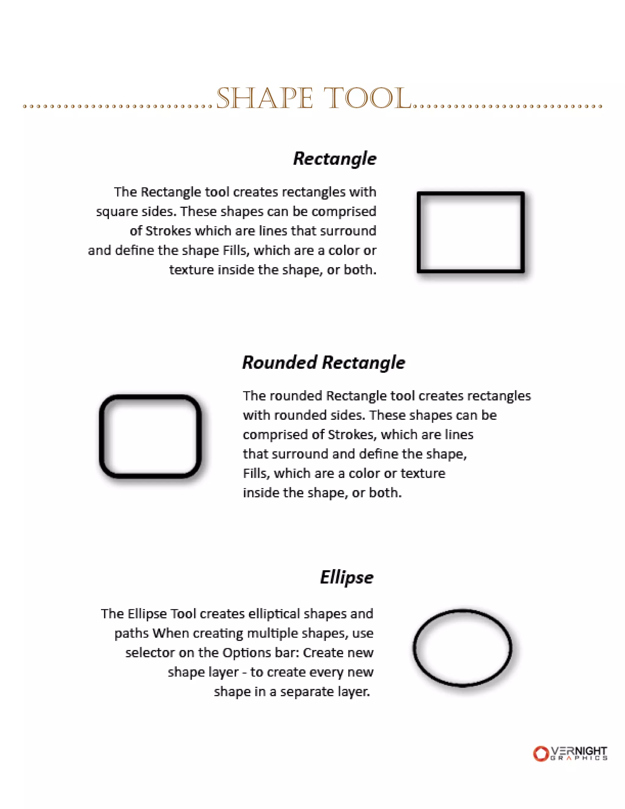 Drawing and type tools Of Photoshop | PDF