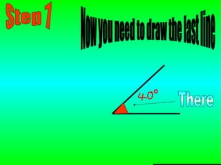 Drawing angles | PPT