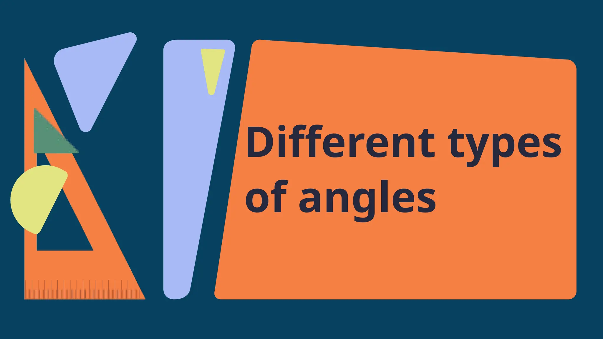 Drawing Angles and types of Angle, measurement of angle | PPT