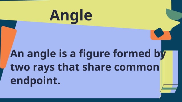 Drawing Angles and types of Angle, measurement of angle | PPT