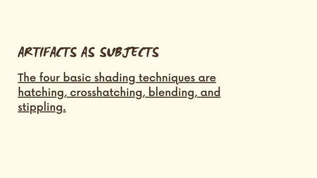 Drawing artifacts | PDF