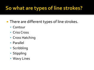 Creating Value with Line Strokes powerpoint | PPTX