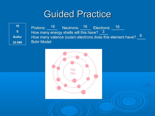 Drawing bohr models | PPT