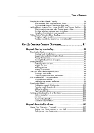 Drawing cartoons & comics for dummies | PDF