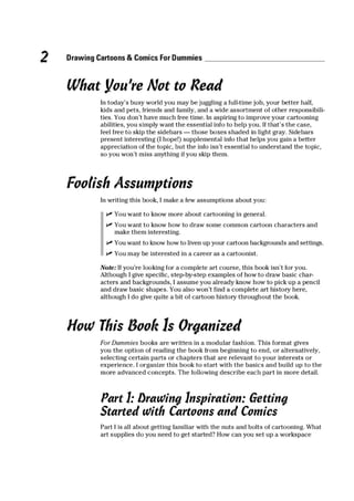 Drawing cartoons & comics for dummies | PDF