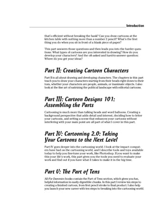 Drawing cartoons & comics for dummies | PDF