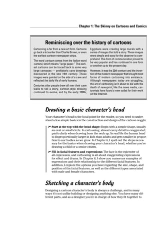 Drawing cartoons & comics for dummies | PDF
