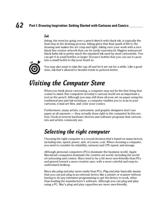 Drawing cartoons & comics for dummies | PDF