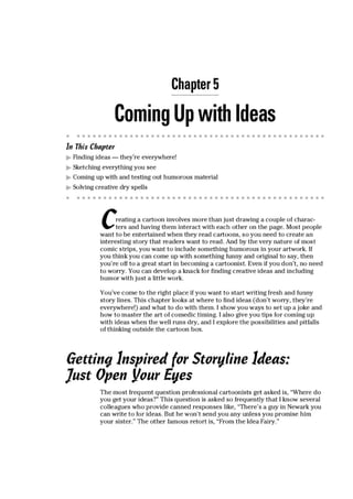 Drawing cartoons & comics for dummies | PDF