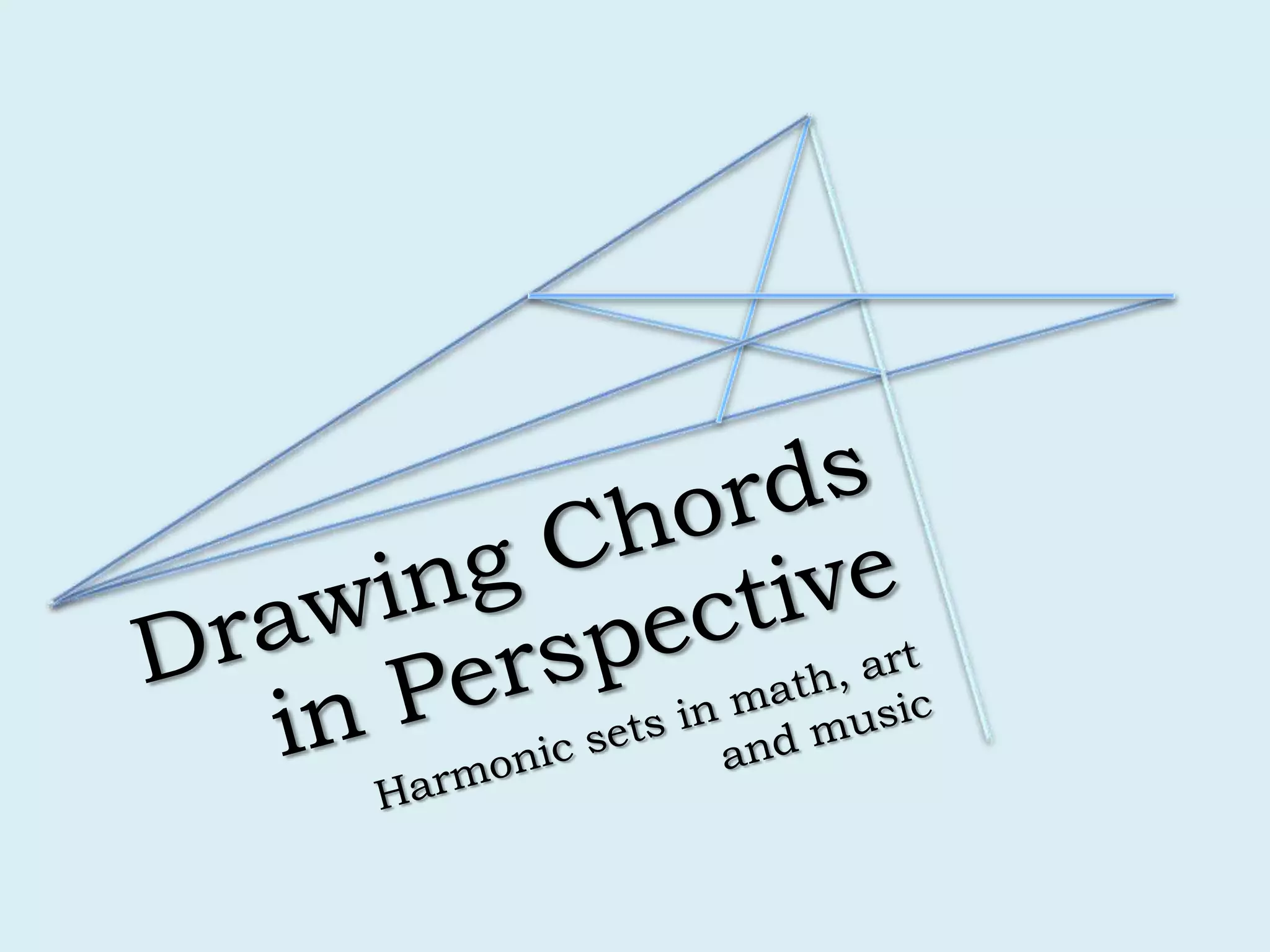 Drawing chords in perspective | PPTX