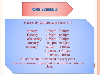 Drawing classes for kids | PPTX