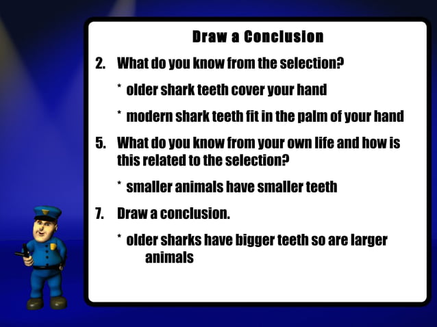 Drawing conclusion | PPT