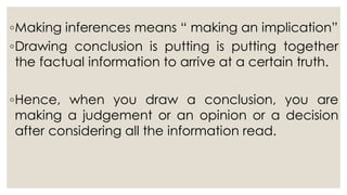 Drawing Conclusion | PDF