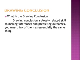 Drawing Conclusion and Predicting Outcomes.pptx