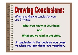 Drawing conclusions2 | PDF