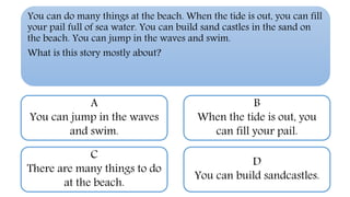 Drawing conclusions gameshow | PPT