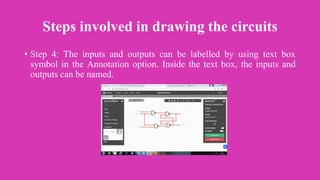 Drawing digital circuits using Circuitverse | PPTX