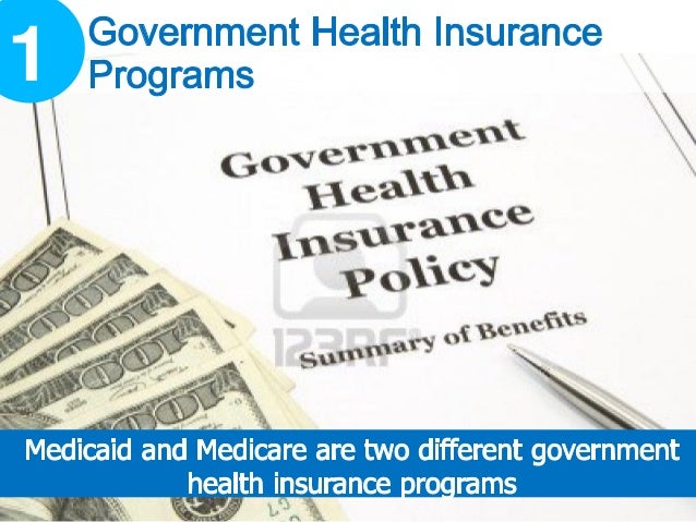 Drawing distinctions between medicare and medicaid